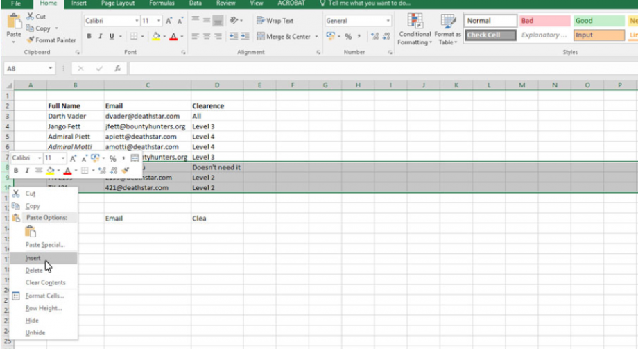 Enter Multiple Rows Or Columns At Once In Excel Askit Solutii Si