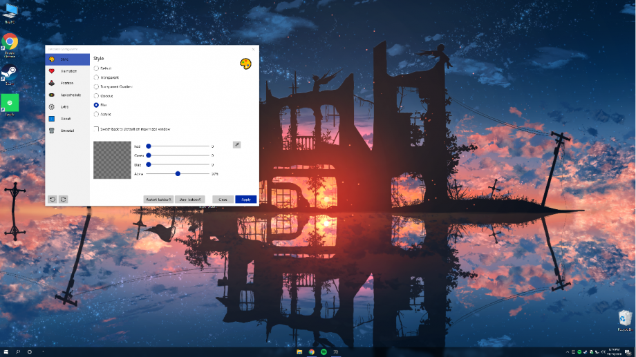 Taskbarx Center Taskbar Icons