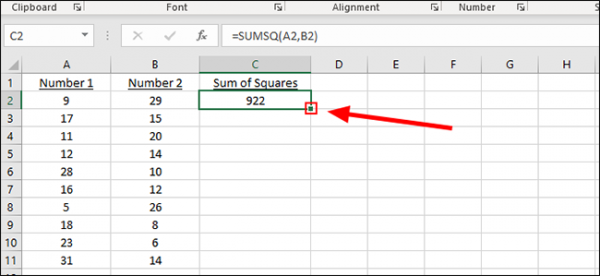 How to Calculate the Sum of Squares in Excel – Askit | Solutii si ...
