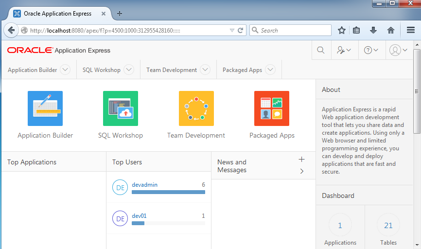 Vizualizare Tabele Si Date In Oracle APEX Askit Solutii Si 