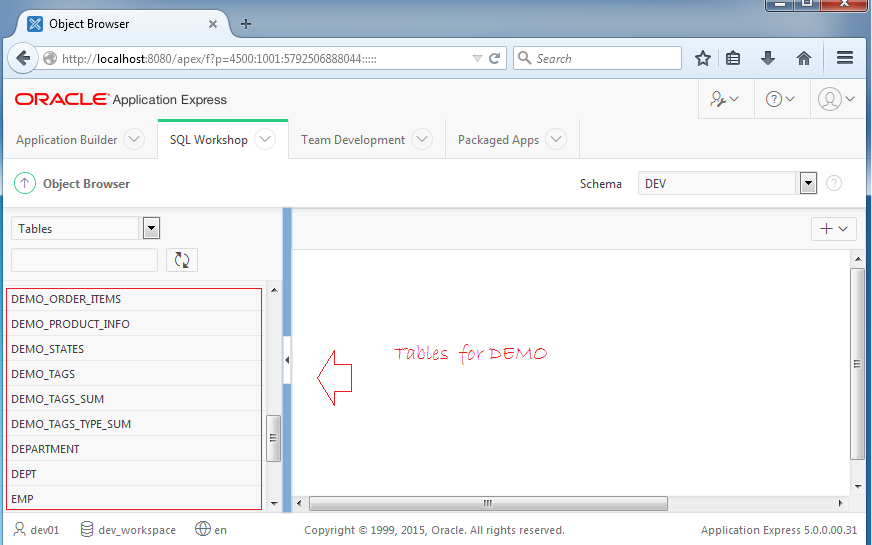 Vizualizare Tabele Si Date In Oracle APEX Askit Solutii Si 